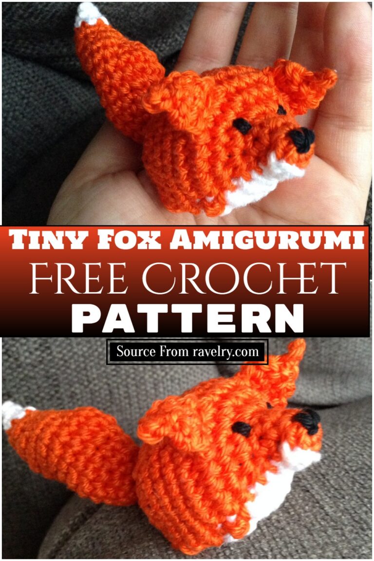 44 Free Crochet Fox Patterns For Beginners - DIYsCraftsy