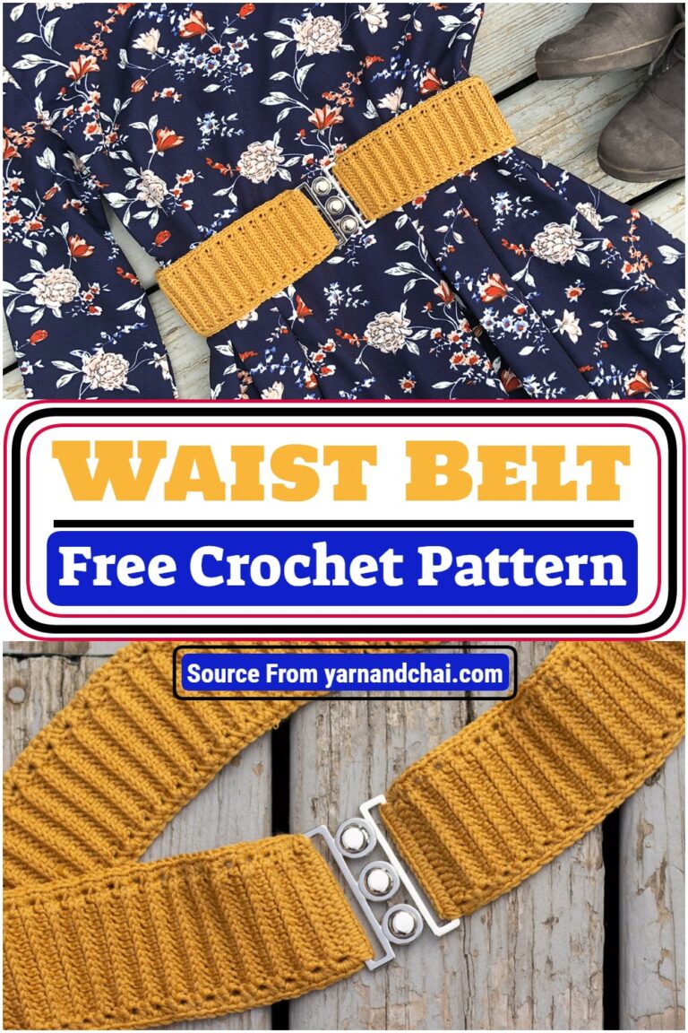 22 Free Crochet Belt Patterns And Ideas - DIYsCraftsy