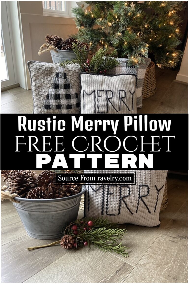 23 Rustic Crochet Patterns Free For Beginners - DIYsCraftsy