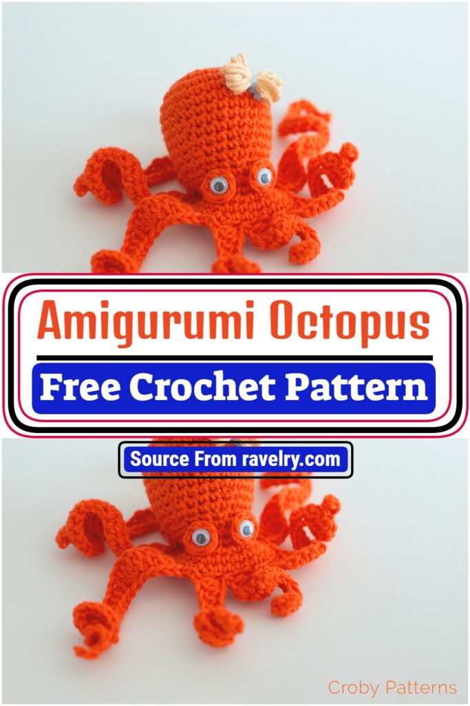 33 Octopus Crochet Patterns For Beginners - DIYsCraftsy
