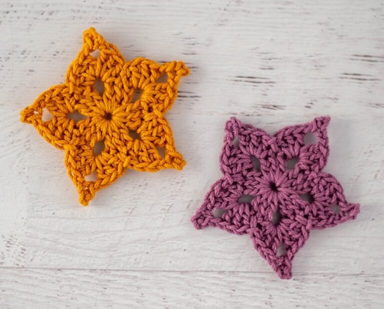 42 Best Free Crochet Star Patterns For 2021 - DIYsCraftsy