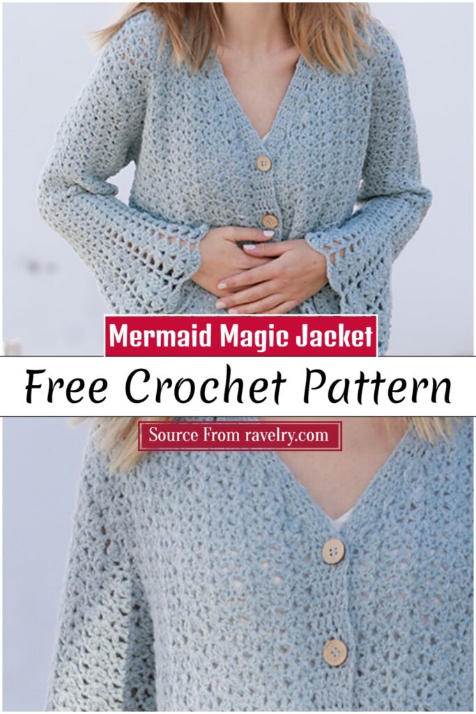 43 Free Crochet Jacket Patterns For All Seasons & Ages - DIYsCraftsy