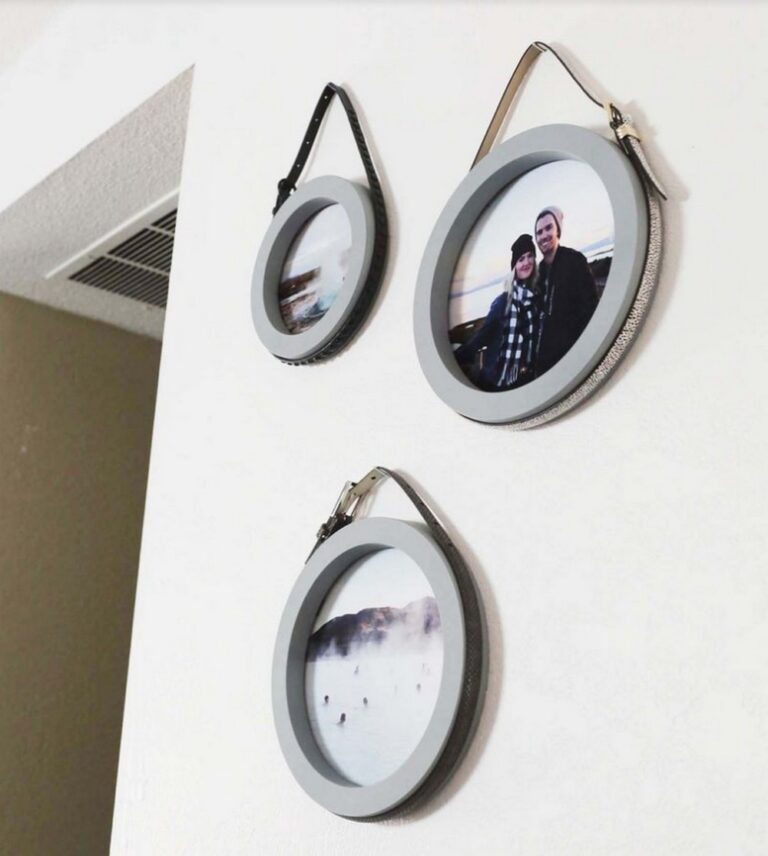 30 DIY Picture Frame Ideas To Dress Up Your Home - DIYsCraftsy