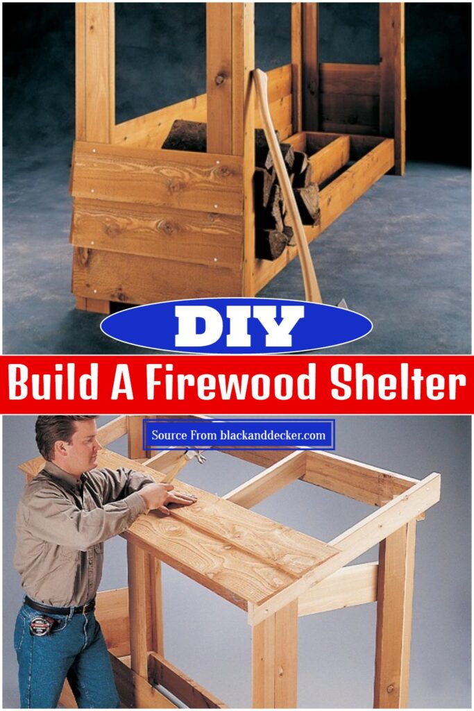 25 DIY Firewood Rack Plans For Storage - DIYsCraftsy