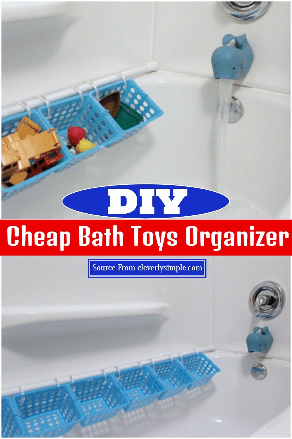 15 DIY Bathroom Storage Projects - DIYsCraftsy