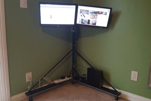 25 DIY Monitor Stand Projects - How To Build A Monitor Stand