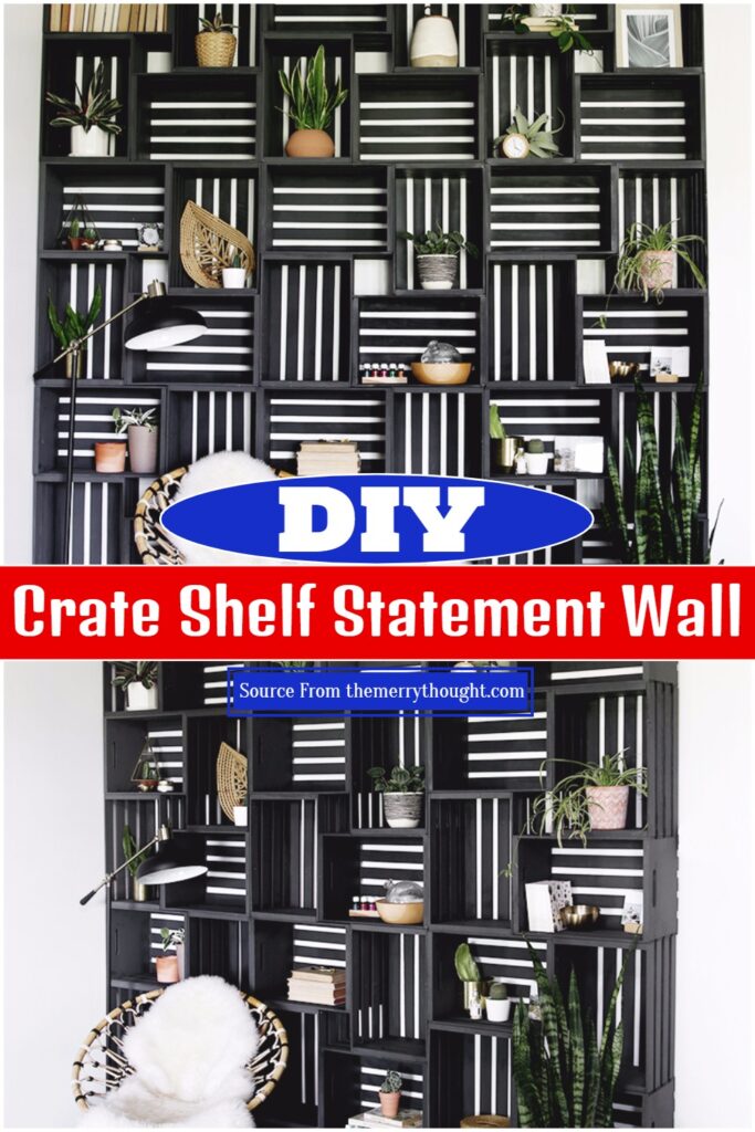 18 DIY Wood Crate Projects For Home Decor - DIYsCraftsy