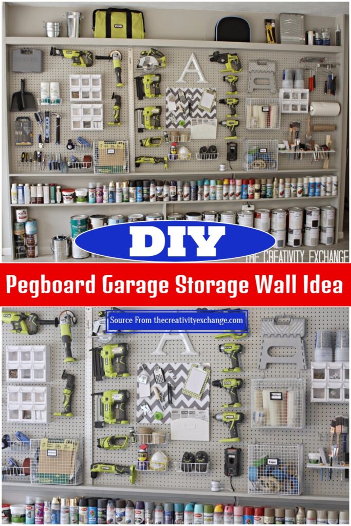 20 DIY Garage Storage Ideas To Organize Your Garage - DIYsCraftsy
