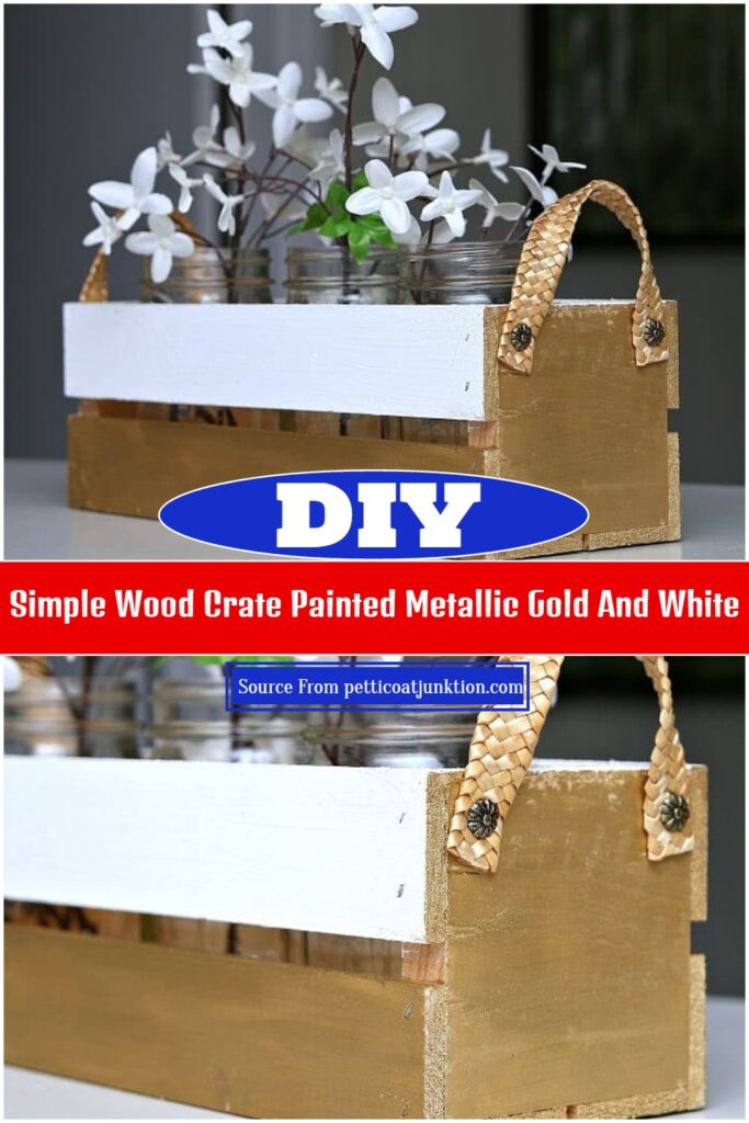 18 DIY Wood Crate Projects For Home Decor - DIYsCraftsy