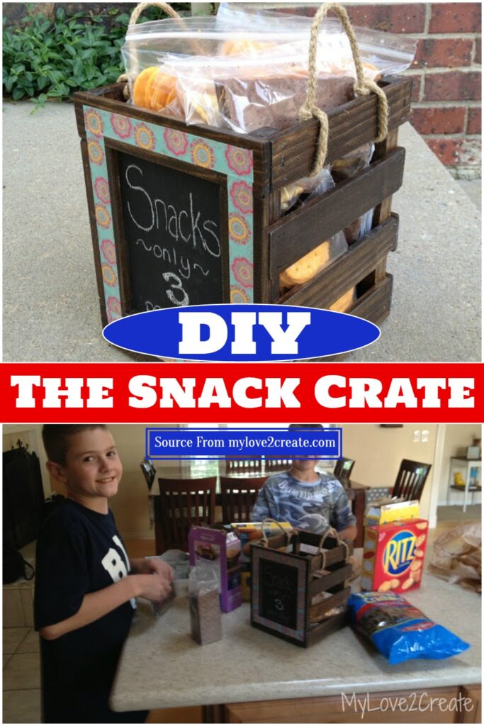 18 DIY Wood Crate Projects For Home Decor - DIYsCraftsy