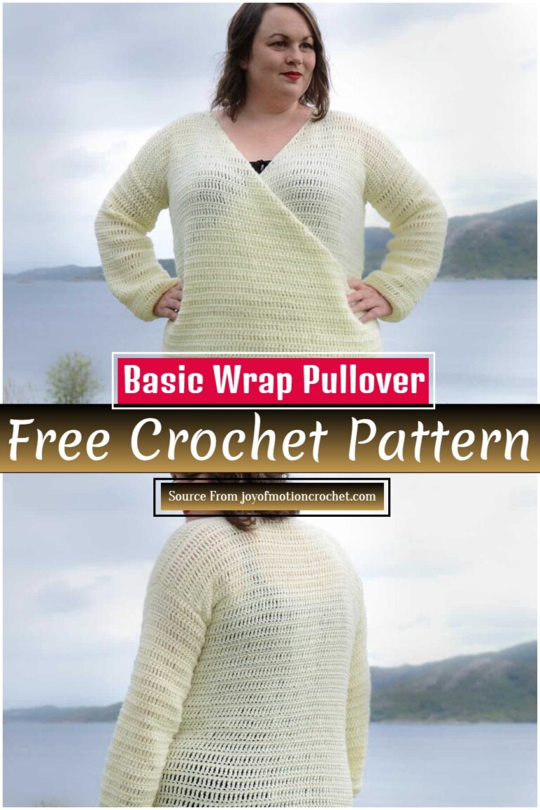 34 Best Free Crochet Pullover Patterns - DIYsCraftsy
