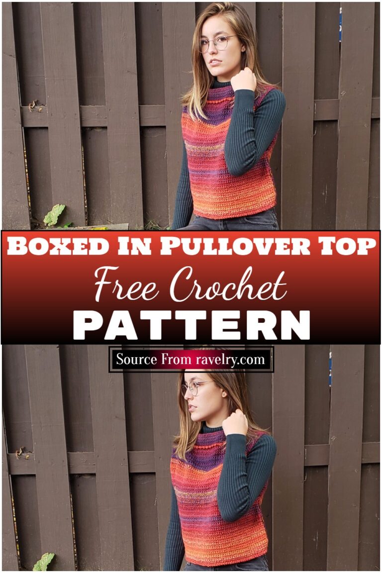 34 Best Free Crochet Pullover Patterns - DIYsCraftsy