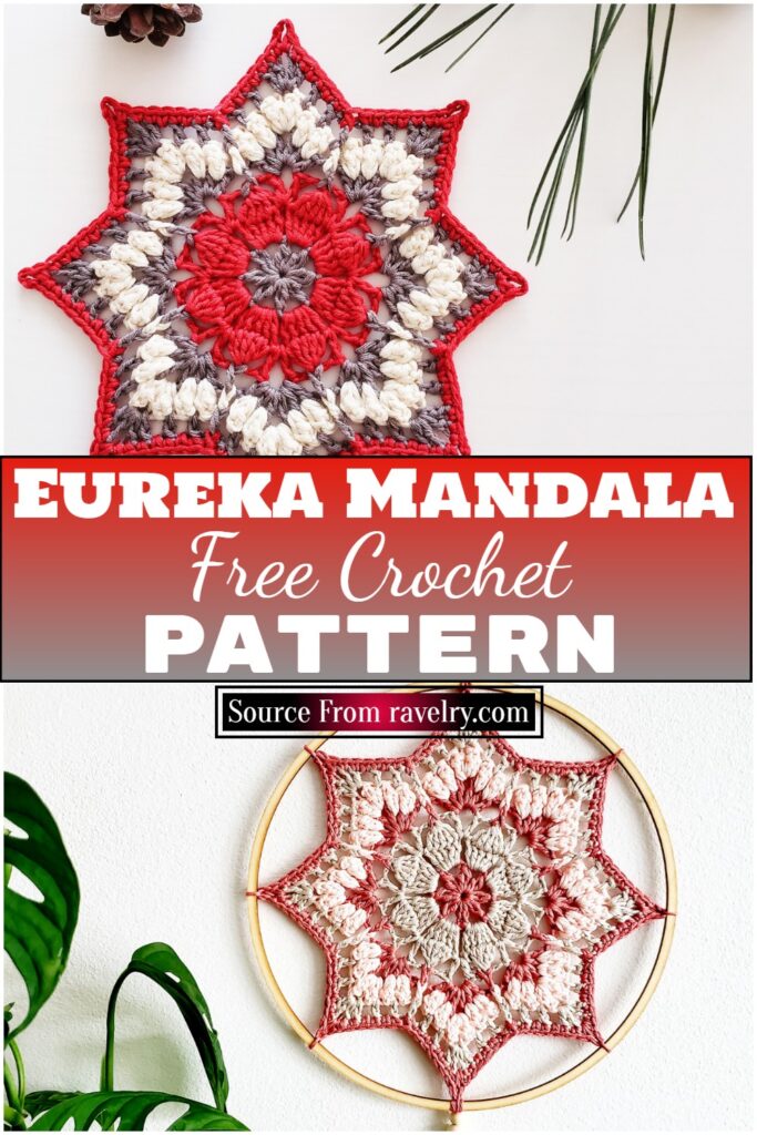 32 Easy Free Crochet Mandala Patterns - DIYsCraftsy