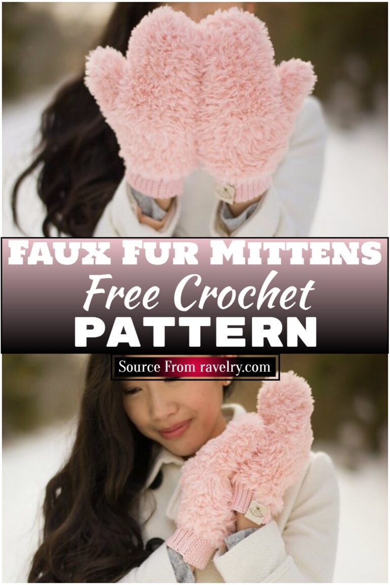 26 Free Crochet Faux Patterns For Winter Acessories - DIYsCraftsy