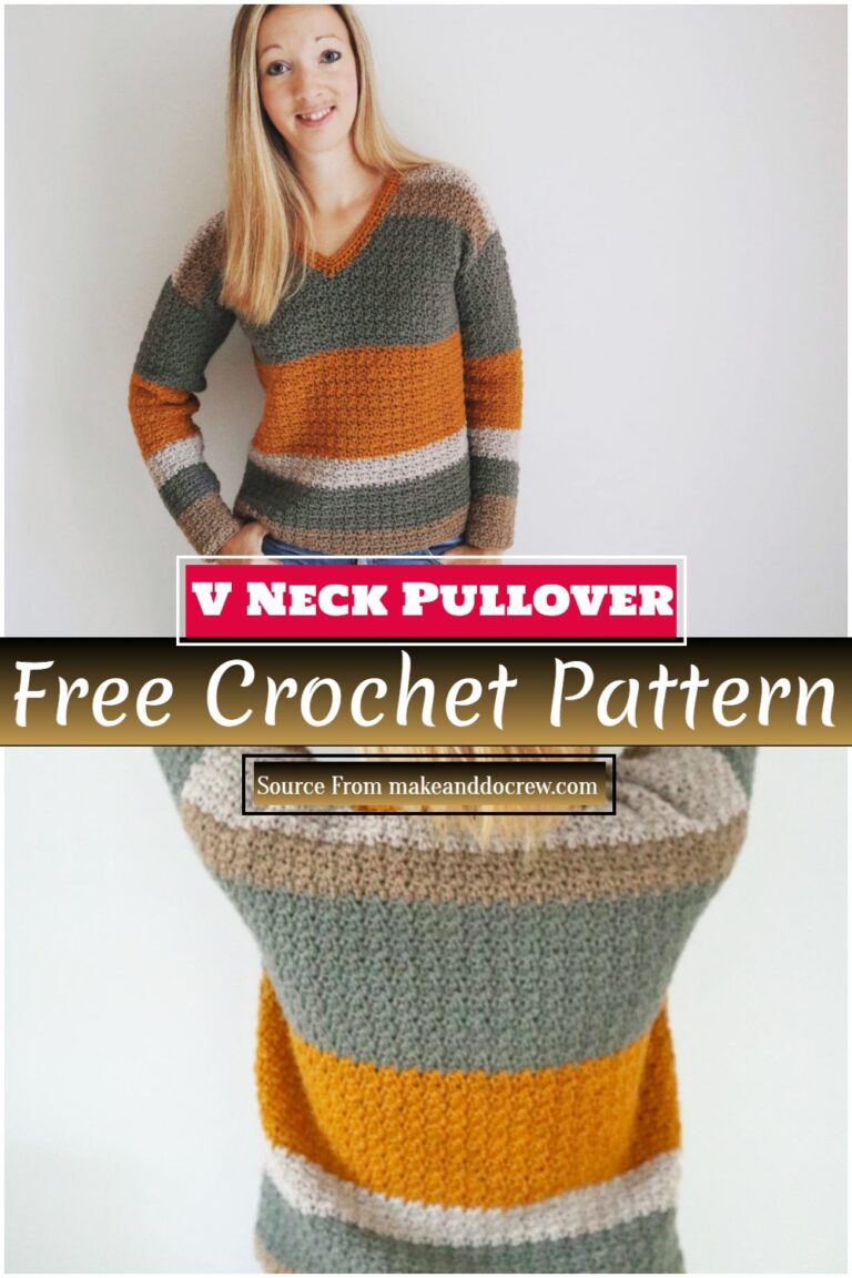 Best Free Crochet Pullover Patterns - DIYS Craftsy