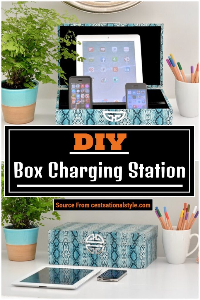 20 Easy DIY Charging Station Ideas - DIYsCraftsy