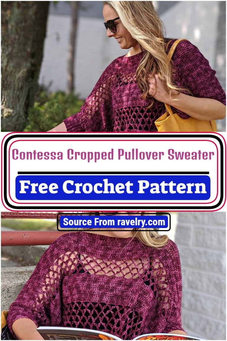 34 Best Free Crochet Pullover Patterns - DIYsCraftsy