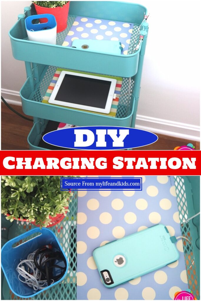 20 Easy DIY Charging Station Ideas - DIYsCraftsy
