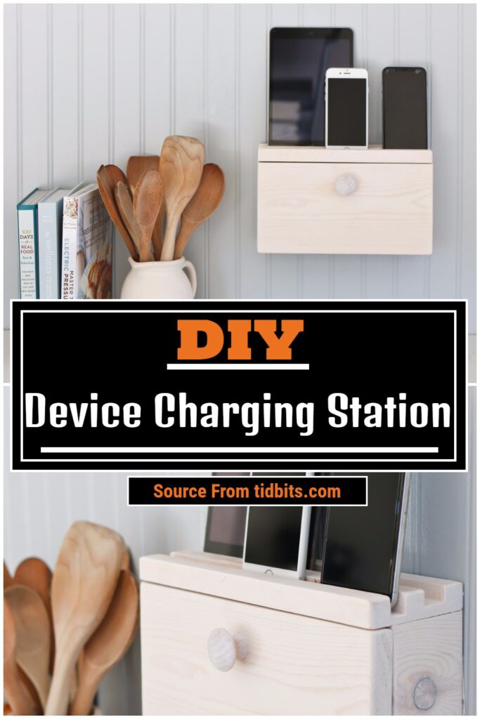20 Easy DIY Charging Station Ideas - DIYsCraftsy