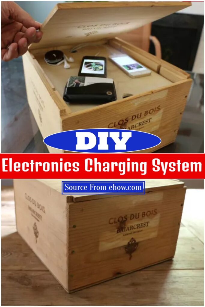 20 Easy DIY Charging Station Ideas - DIYsCraftsy