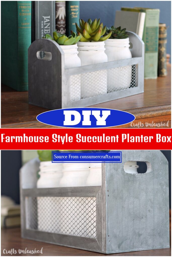 15 DIY Succulent Planter Ideas For Indoor & Outdoor - DIYsCraftsy