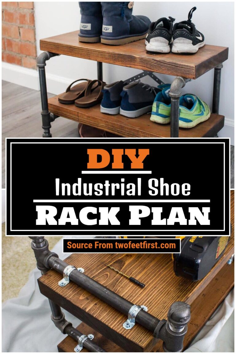 40 DIY Shoe Rack Plans to Organize Your Home - DIYsCraftsy