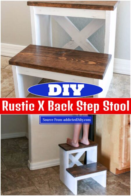 10 Free DIY Wooden Step Stool Plans - DIYsCraftsy