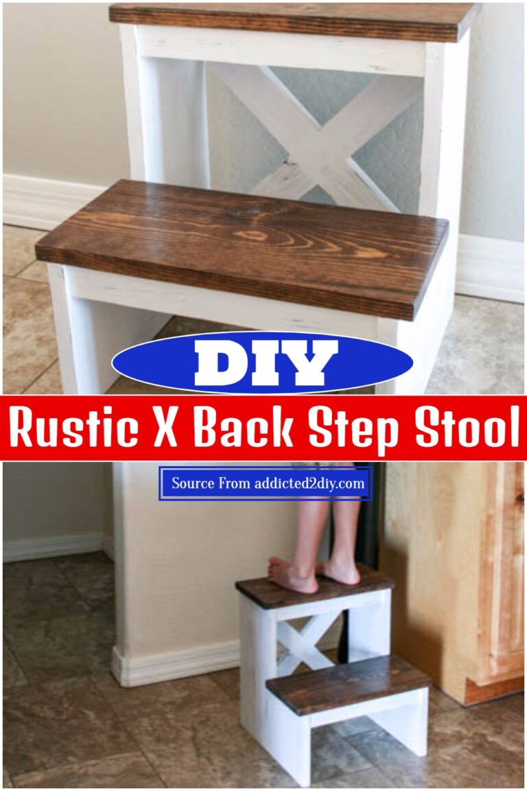 10 Free DIY Wooden Step Stool Plans - DIYsCraftsy