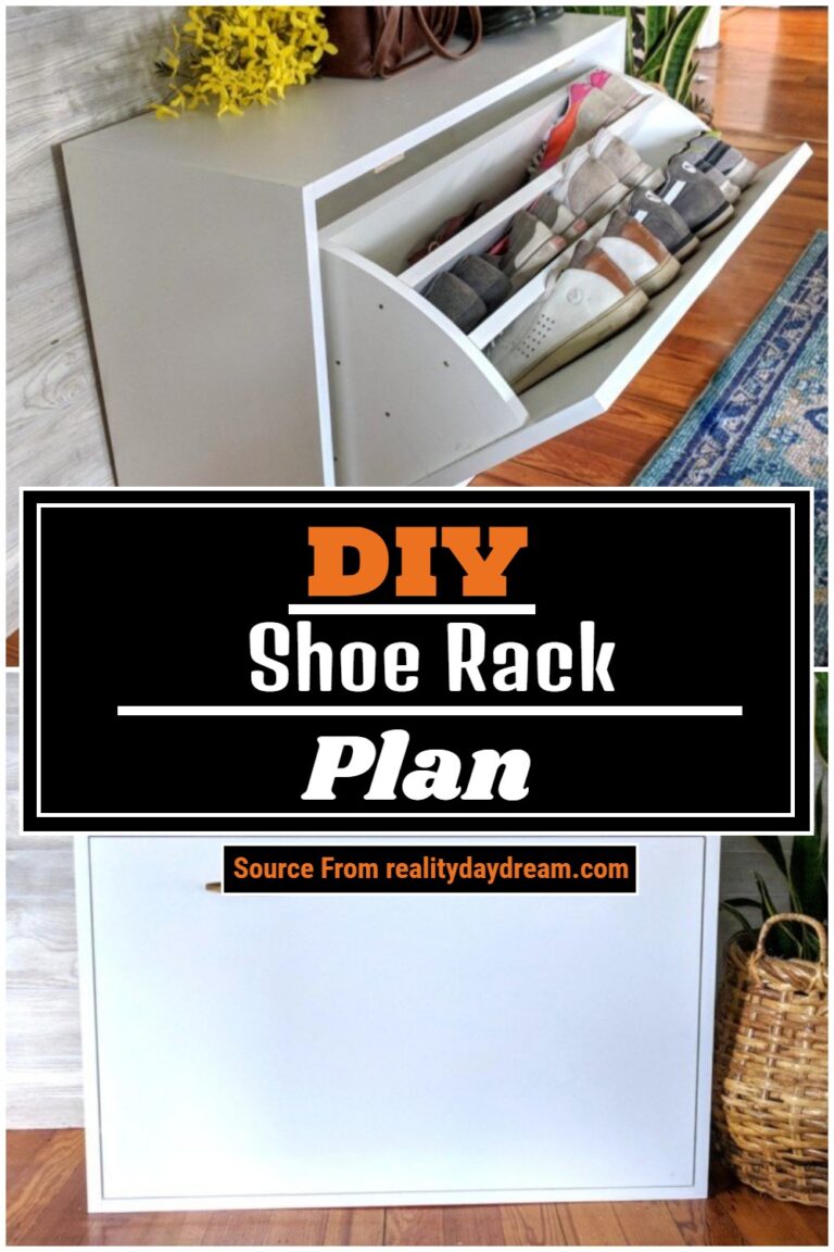 40 DIY Shoe Rack Plans to Organize Your Home - DIYsCraftsy