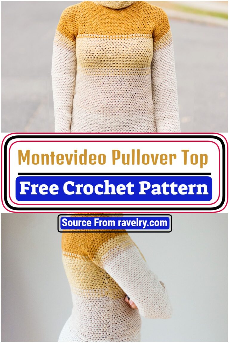 34 Best Free Crochet Pullover Patterns - DIYsCraftsy