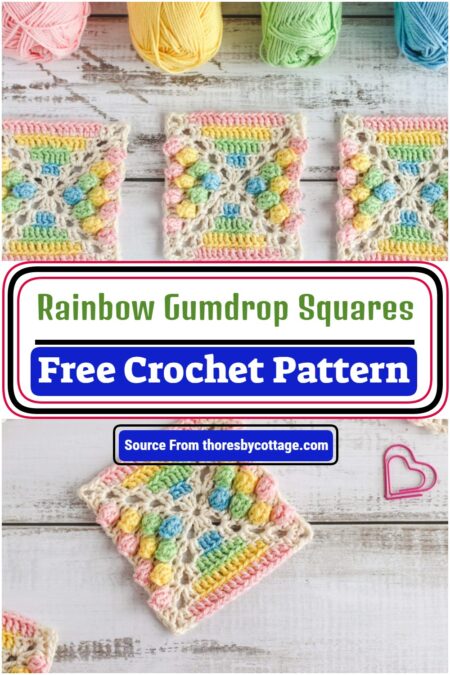 25 Free Crochet Rainbow Patterns For Home Decoc