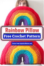 25 Free Crochet Rainbow Patterns For Home Decoc