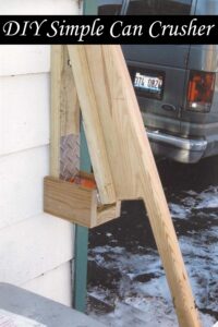 8 DIY Can Crusher Ideas - DIYsCraftsy