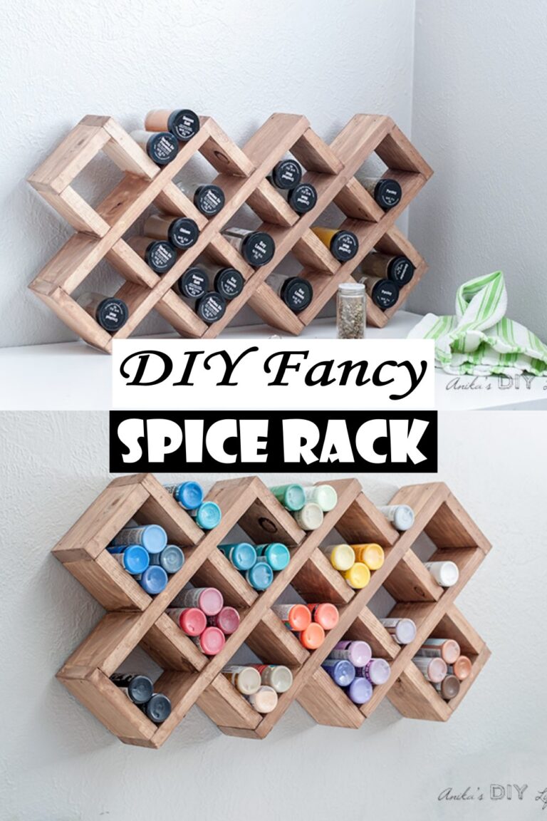 DIY Spice Rack Ideas For Organizing Your Favorite Spices - DIYsCraftsy