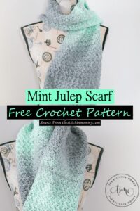 55 Easy Crochet Scarf Patterns For Ladies - DIYsCraftsy