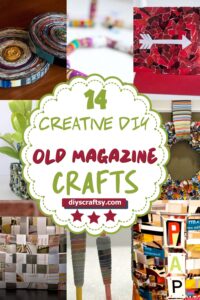 14 Creative DIY Old Magazine Crafts - DIYsCraftsy