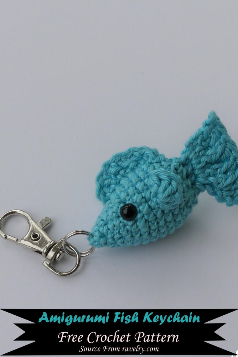 28 Free Crochet Keychain Patterns - DIYsCraftsy