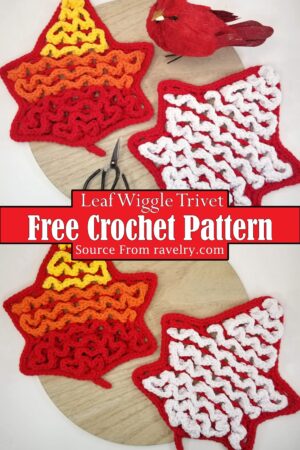 30 Free Crochet Leaf Patterns For Year Round Decor - DIYsCraftsy