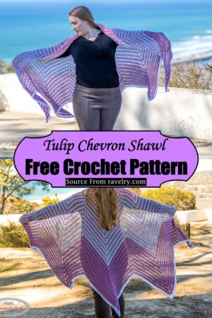 25 Free Crochet Tulip Patterns For Beginners - DIYsCraftsy