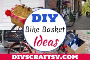 25 DIY Bike Basket Ideas - How to Build Bicycle Basket - DIYsCraftsy
