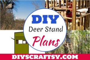 20 Free DIY Deer Stand Plans Perfect for Hunting Season - DIYsCraftsy