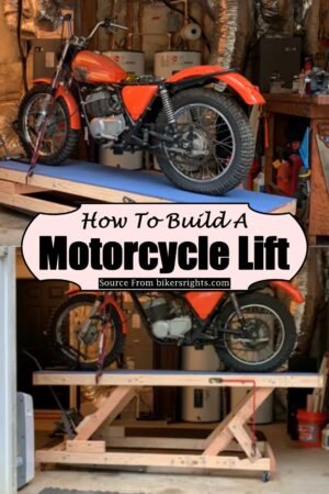 13 DIY Motorcycle Lift Plans For Your Garage