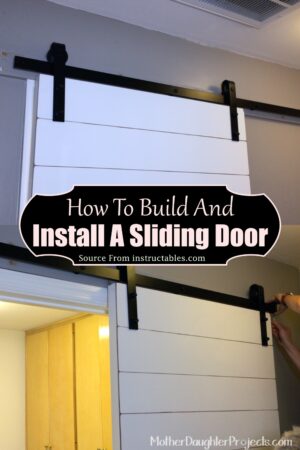 23 DIY Sliding Door Ideas - How To Make sliding Door - DIYsCraftsy