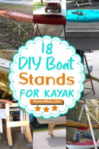 18 DIY Boat Stands For Kayak - DIYsCraftsy