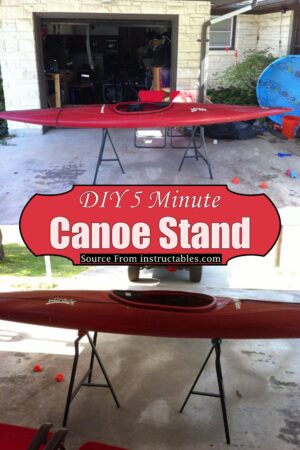 18 DIY Boat Stands For Kayak - DIYsCraftsy