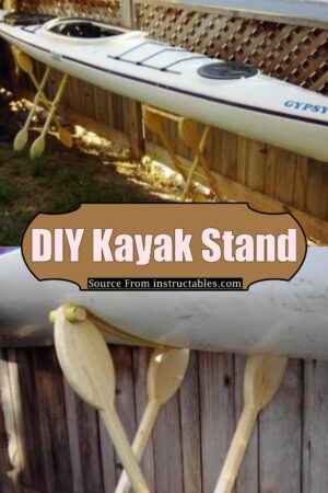 18 DIY Boat Stands For Kayak - DIYsCraftsy
