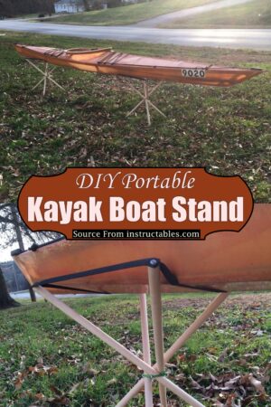 18 DIY Boat Stands For Kayak - DIYsCraftsy