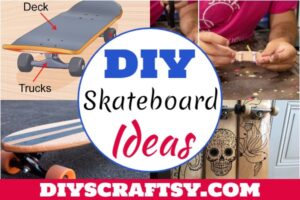 15 Creative DIY Skateboard Ideas - DIYsCraftsy