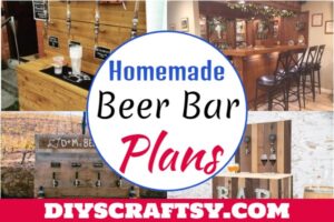 19 DIY Beer Bar Plans You Can Make Easily - DIYsCraftsy
