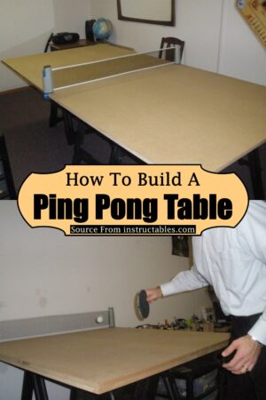 27 DIY Ping Pong Table Projects - DIYsCraftsy